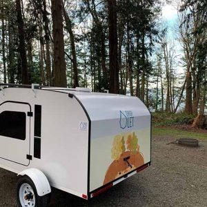 Camper Trailer For Sale - Just 950 lbs - DROPLET Trailer