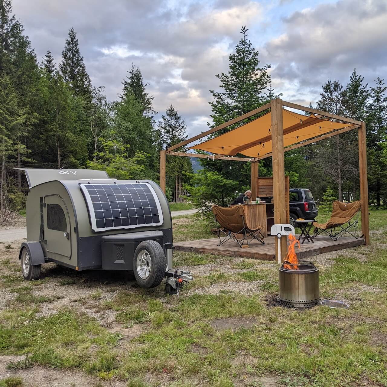 Discover Our Campers For Sale In BC Canada - DROPLET Trailer