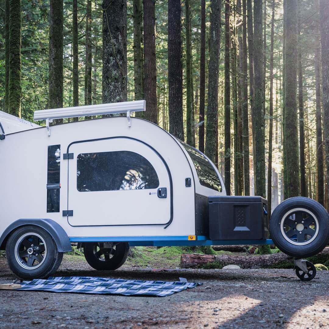 Stay in Shade and Dry While Camping - Droplet Trailer