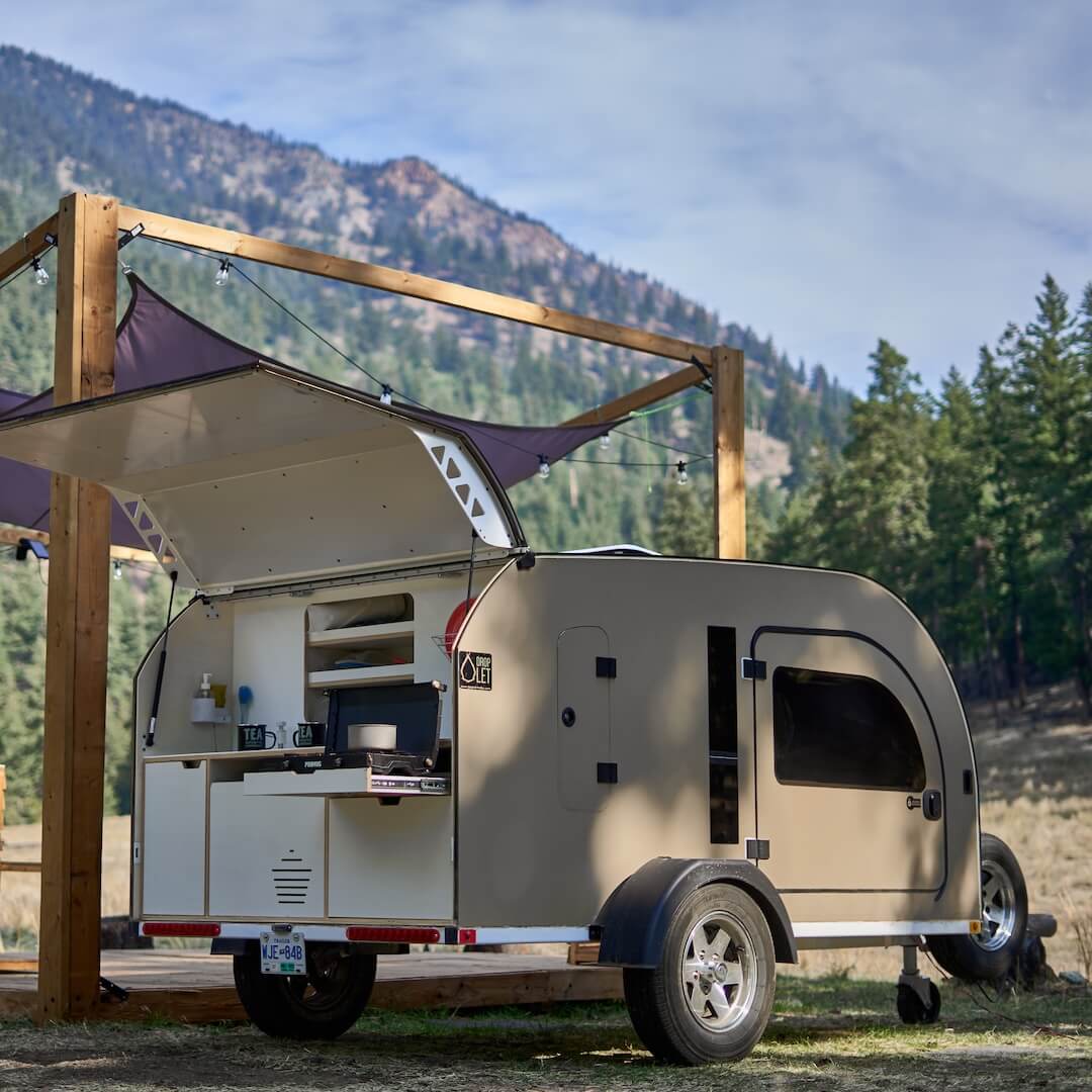 Teardrop Trailer For Sale & Rent - DROPLET Trailer