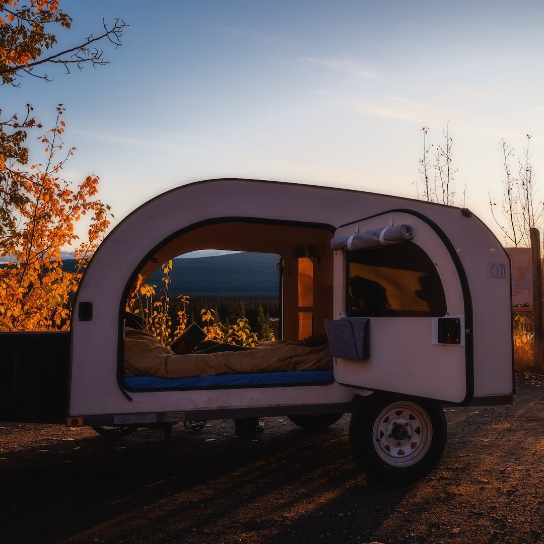 Teardrop Trailer For Sale & Rent - DROPLET Trailer